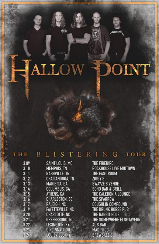 HALLOW POINT REVEALS NEW VIDEO, ‘BLISTERING’ – THE SYMPHONY OF ROCK